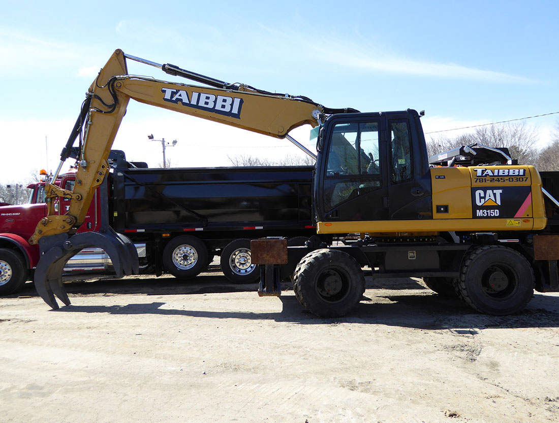 Available Trucks abnd Equipment | Taibbi Wakefield MA